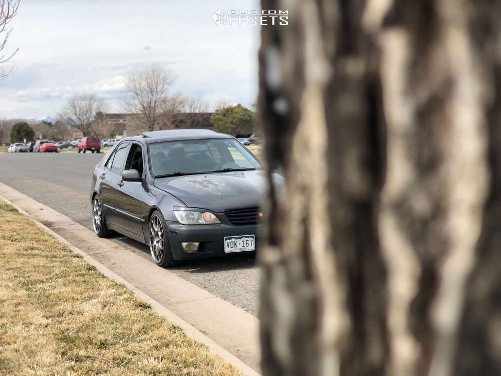 2003 Lexus IS300 with 18x8.5 35 BBS Ch-r and 215/30R18 Federal Couragia ...