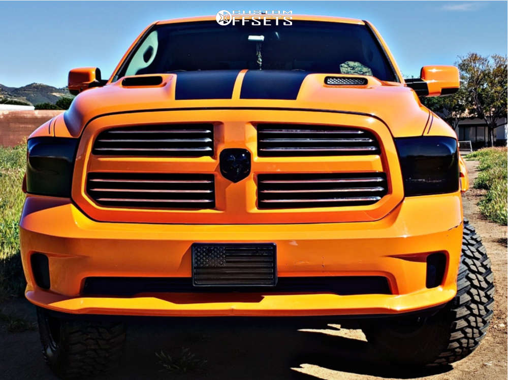 2015 Ram 1500 with 20x10 -24 Anthem Off-Road Enforcer and 35/12.5R20 ...