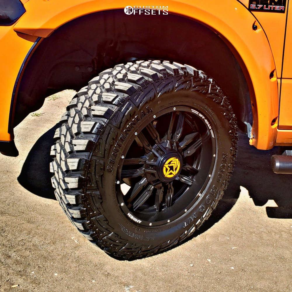 2015 Ram 1500 with 20x10 -24 Anthem Off-Road Enforcer and 35/12.5R20 ...