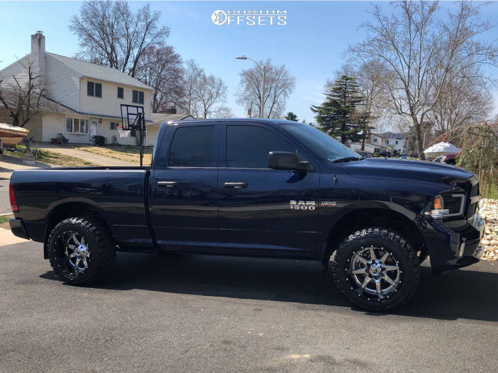 2018 Ram 1500 with 20x12 -44 Fuel Maverick and 33/12.5R20 Federal ...