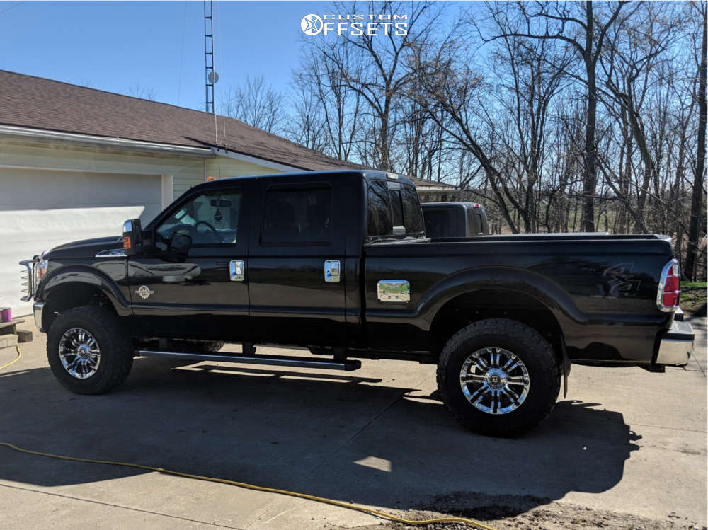 2015 Ford F-250 Super Duty with 18x10 RBP 94r and 305/70R18 Cooper ...