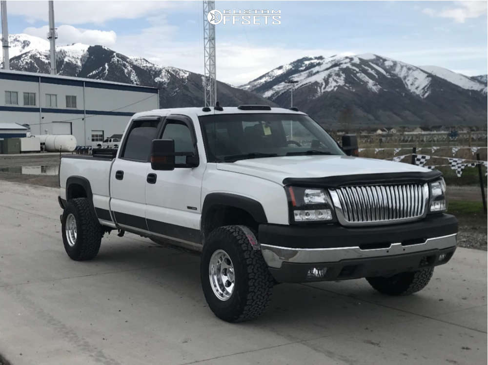 2003 Chevrolet Silverado 2500 HD with 16x10 -38 Alloy Ion Style 171 and ...