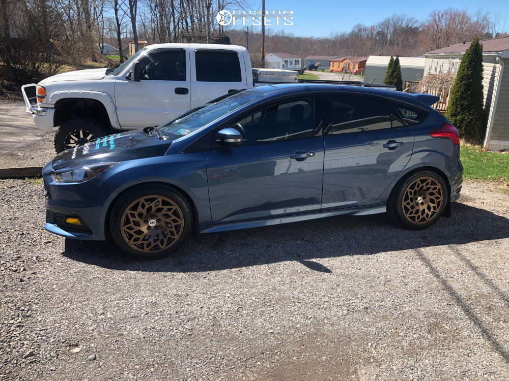 2018 Ford Focus Wheel Offset Poke Stock | 669143 | Custom Offsets