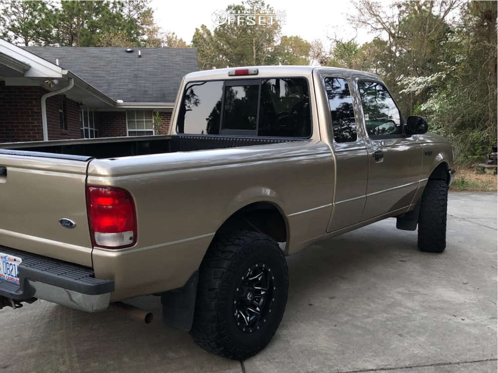 2001 Ford Ranger with 15x8 -18 Fuel Lethal and 32/11.5R15 Dick Cepek ...