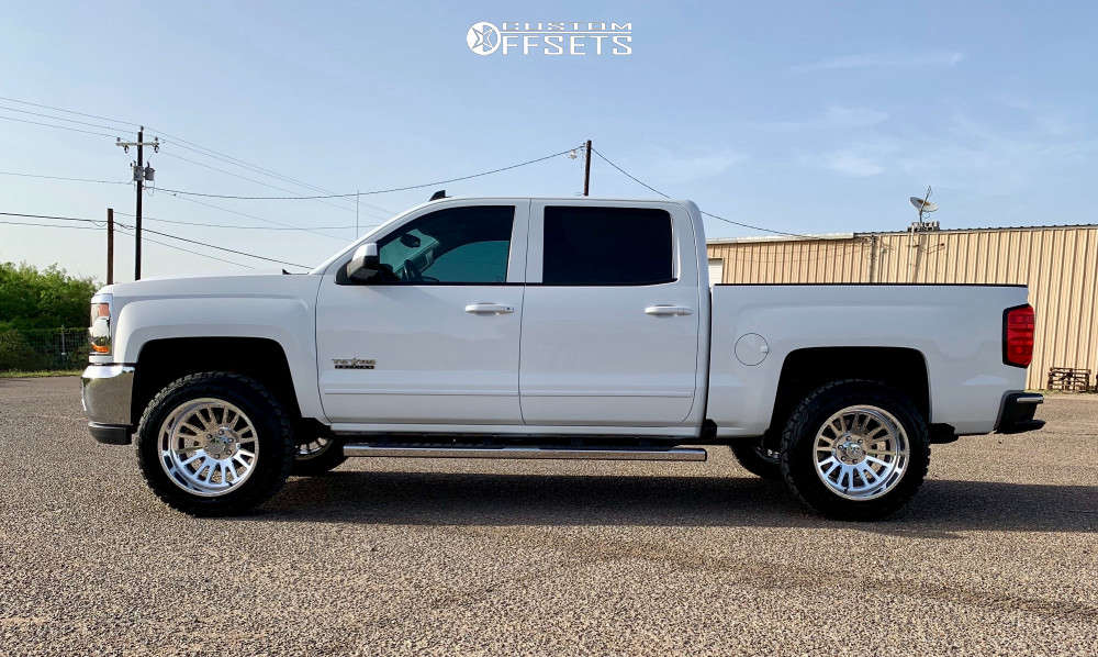 2016 Chevrolet Silverado 1500 with 20x12 -55 American Force Quantum Cc ...