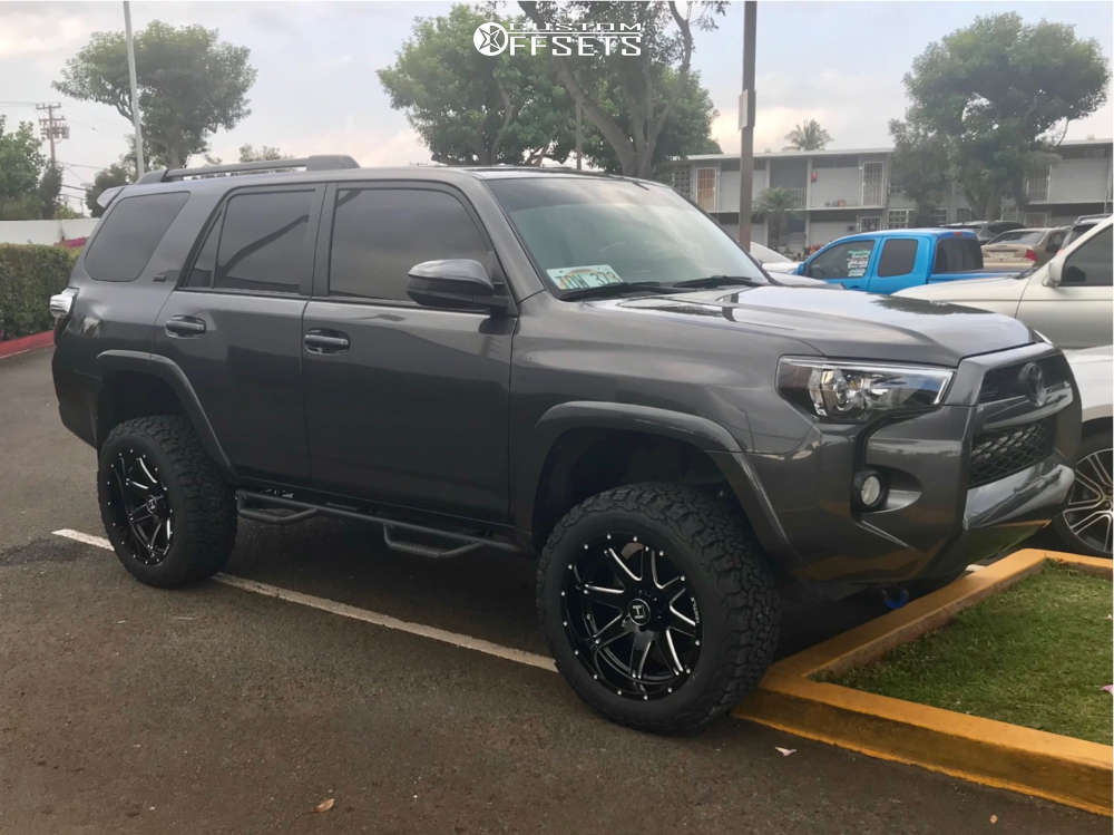 2017 Toyota 4Runner with 20x10 -19 Hostile Alpha and 275/55R20 ...