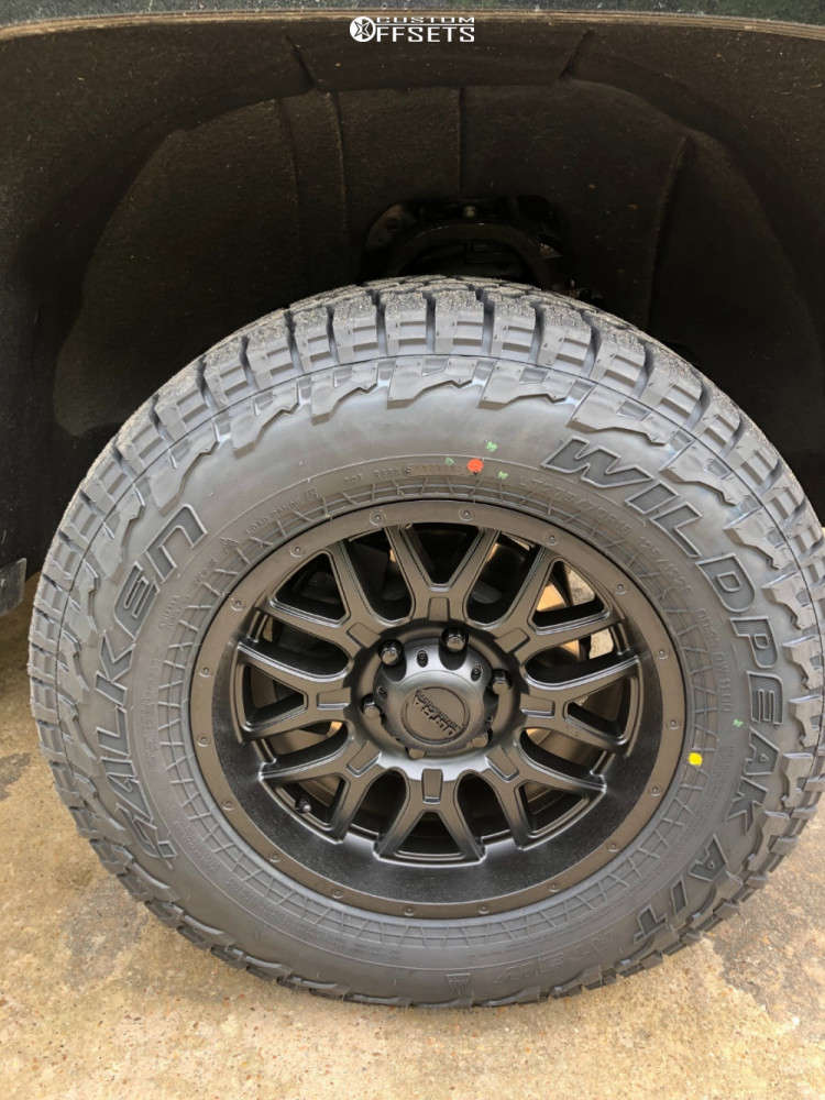 2018 Chevrolet Silverado 1500 with 18x9 18 Ultra Hunter and 275/70R18 Falken WildPeak At3w and ...