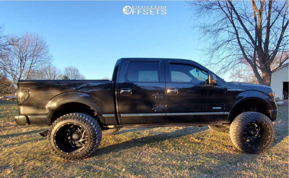 2013 Ford F-150 with 22x14 -76 Dropstars 652bm and 37/13.5R22 Atturo ...