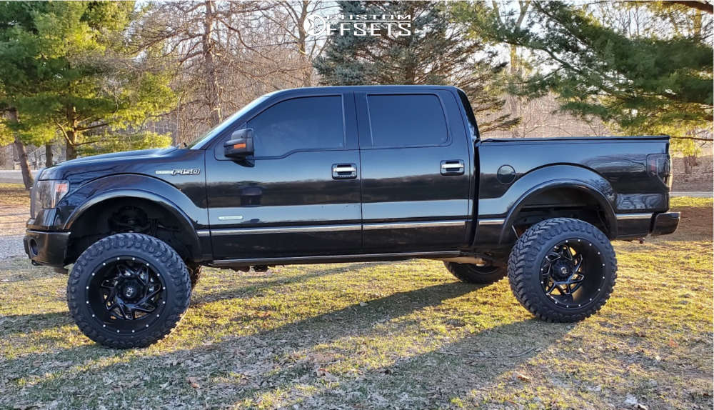 2013 Ford F-150 with 22x14 -76 Dropstars 652bm and 37/13.5R22 Atturo ...