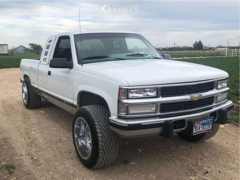 1995 Chevrolet C1500 with 20x12 -44 RBP 65r and 305/50R20 Toyo Tires ...