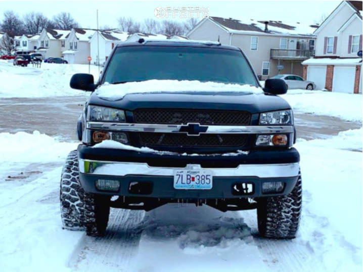 2004 Chevrolet Silverado 1500 with 20x12 -44 Cali Offroad Americana and ...