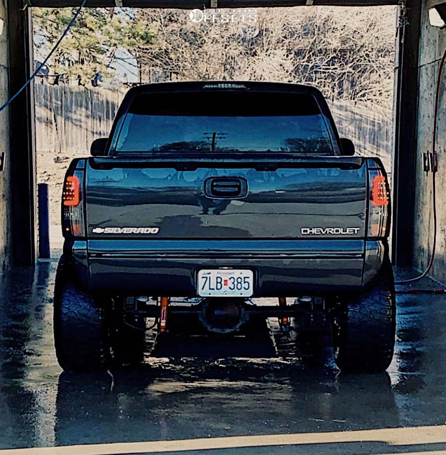 2004 Chevrolet Silverado 1500 with 20x12 -44 Cali Offroad Americana and ...