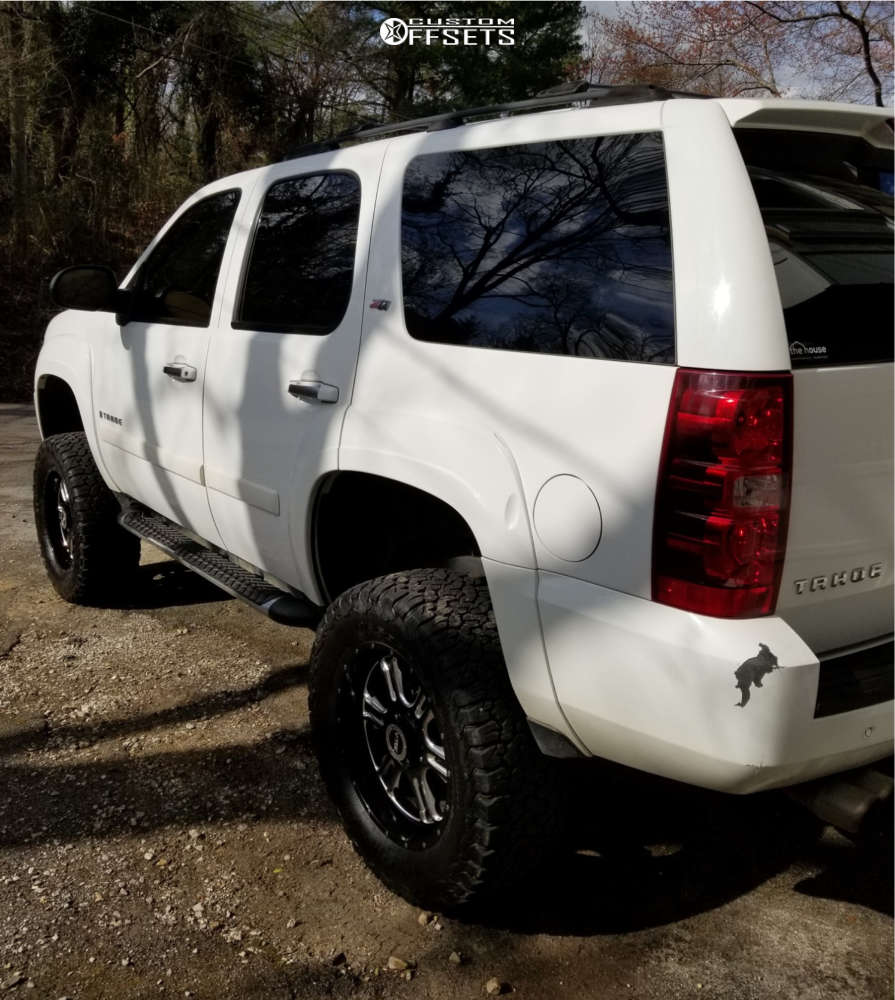 2007 Chevrolet Tahoe with 20x9 12 V-Tec Rage and 35/12.5R20 BFGoodrich ...