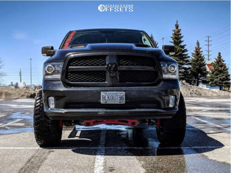 2017 Ram 1500 with 20x10 -18 Fuel Stroke and 37/13.5R20 Antares Deep ...