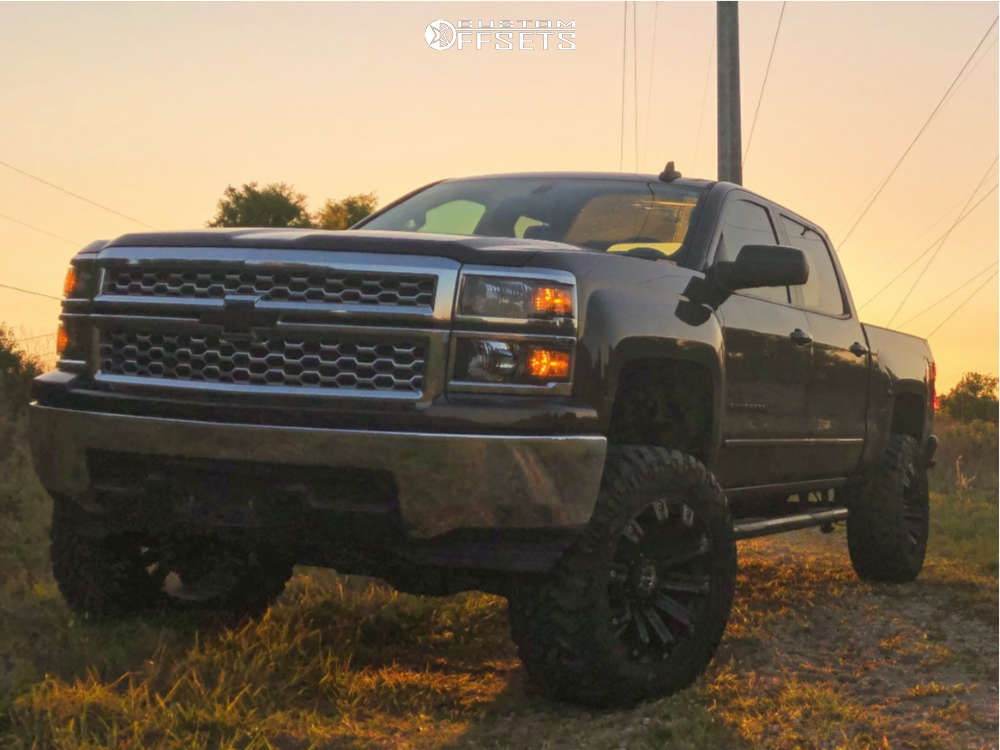 2015 Chevrolet Silverado 1500 Aggressive > 1" Outside Fender Suspension ...