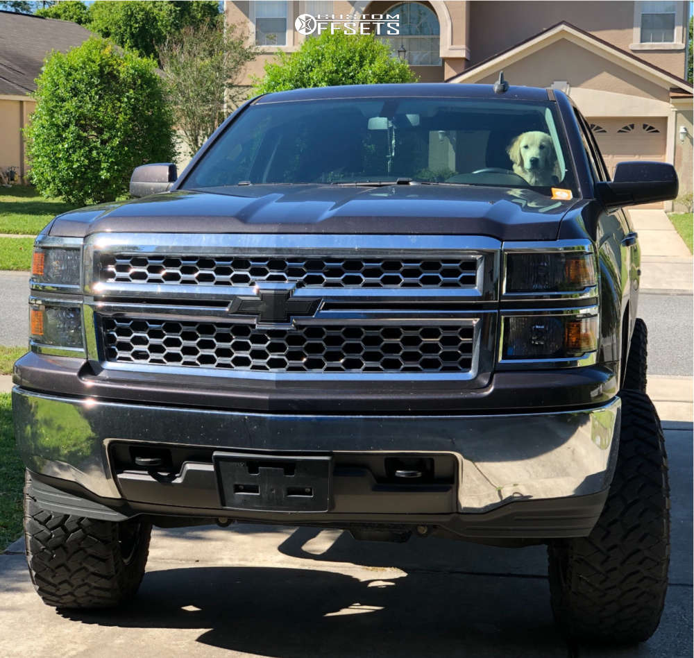 2015 Chevrolet Silverado 1500 Aggressive > 1" Outside Fender Suspension ...