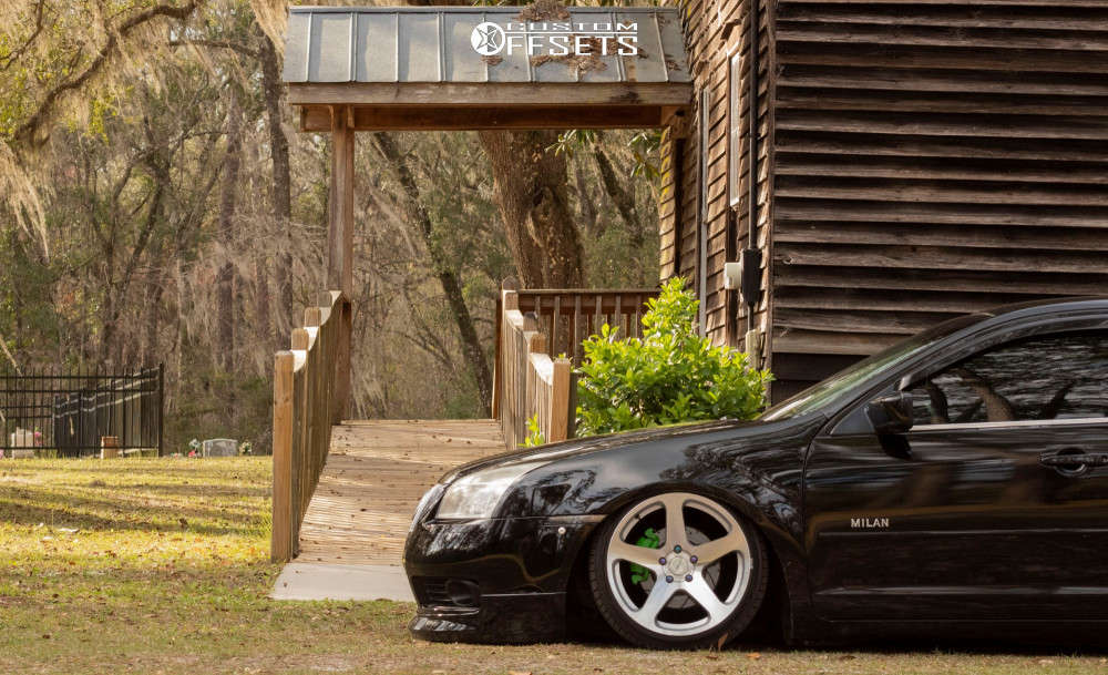 2007 Mercury Milan with 18x10.5 22 Varrstoen Mk1 and 245/35R18 Nankang ...