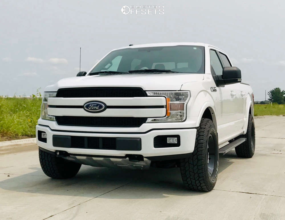 2018 Ford F-150 with 17x8.5 American Racing Patrol and 285/70R17 Cooper ...