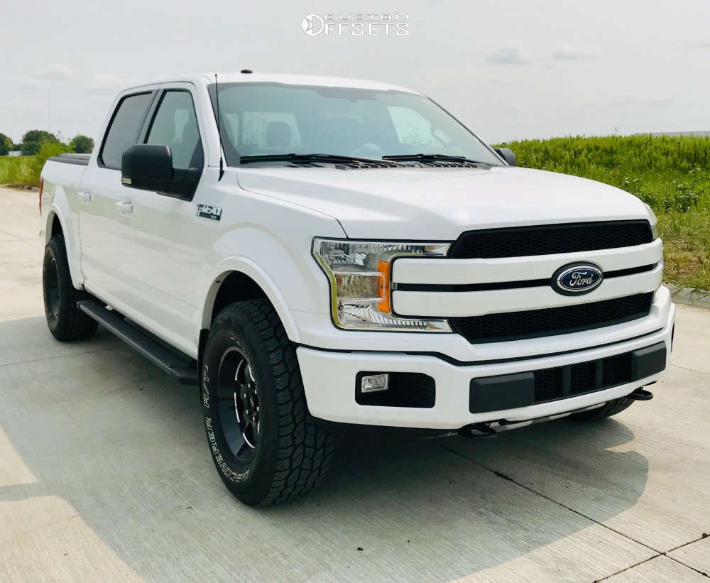 2018 Ford F-150 with 17x8.5 American Racing Patrol and 285/70R17 Cooper ...