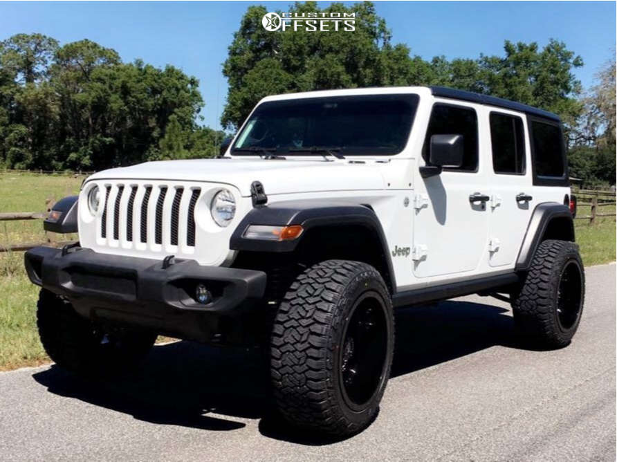 2018 Jeep Wrangler with 22x12 -44 RBP 74r and 35/12.5R22 Fury Offroad ...