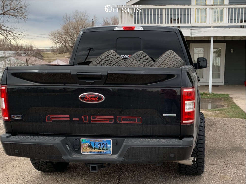 2018 Ford F-150 with 20x10 -19 Fuel Contra and 33/12.5R20 Nitto Ridge ...
