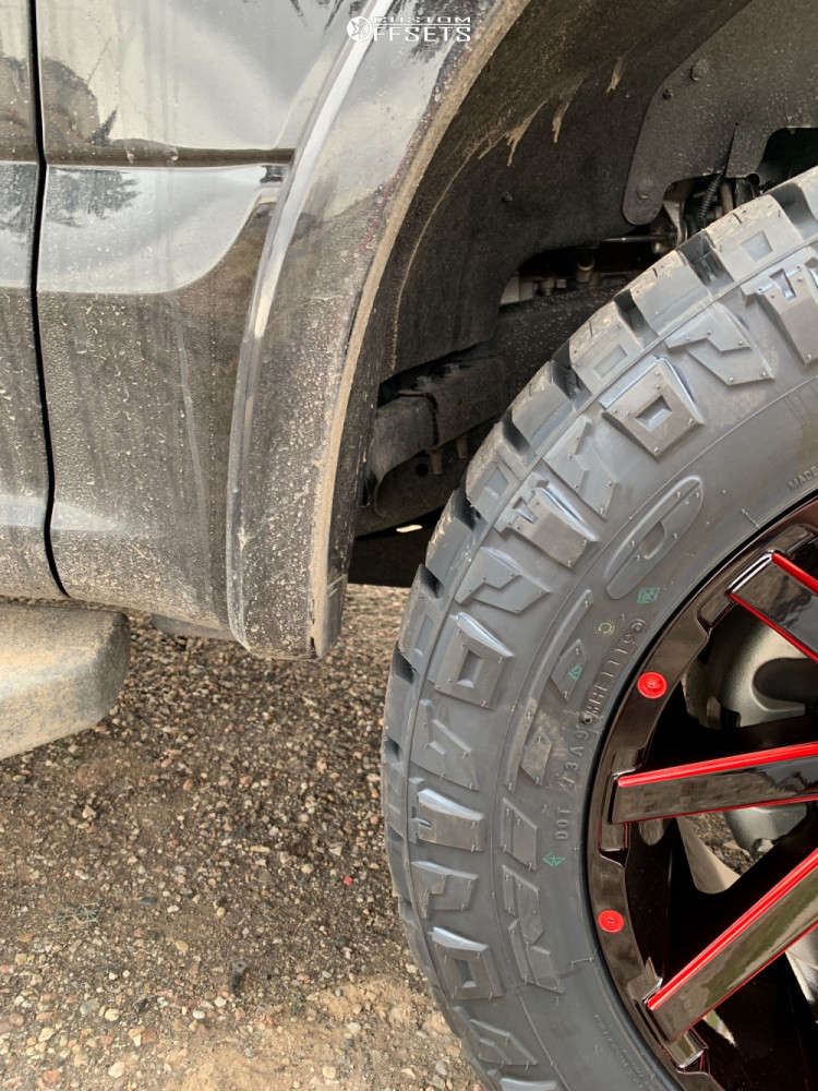 2018 Ford F-150 with 20x10 -19 Fuel Contra and 33/12.5R20 Nitto Ridge ...
