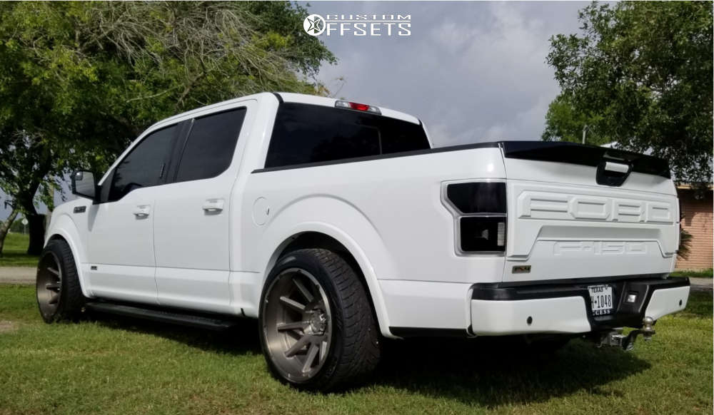 2018 Ford F-150 with 22x12 -44 V-Rock Tactical and 305/40R22 Toyo Tires ...