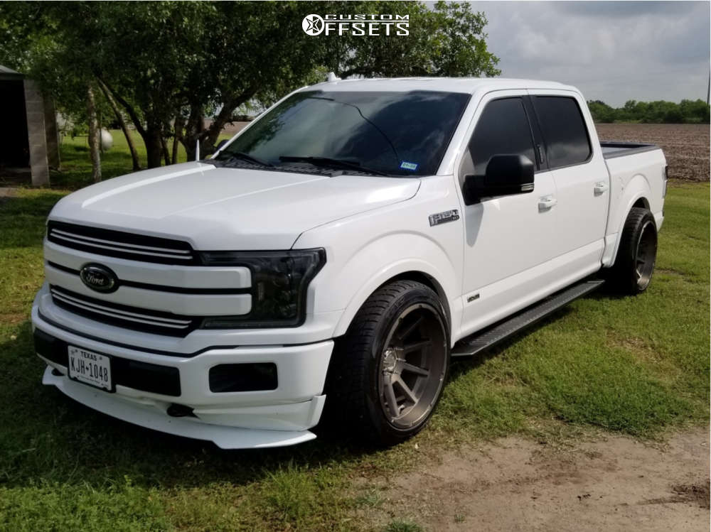 2018 Ford F-150 with 22x12 -44 V-Rock Tactical and 305/40R22 Toyo Tires ...