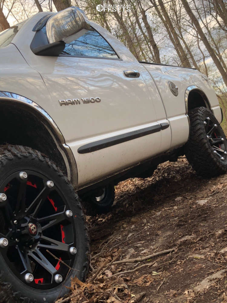 2004 Dodge Ram 1500 with 20x9 -12 Ballistic Jester and 33/12.5R20 ...