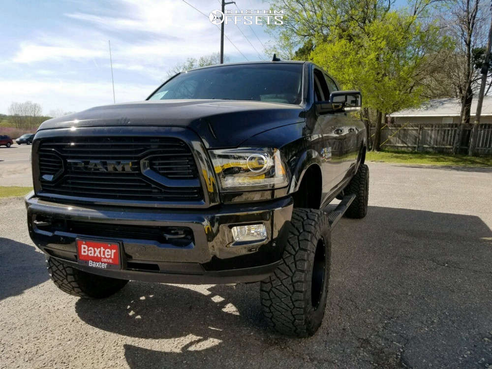 2018 Ram 2500 with 20x10 -24 XD Grenade and 37/13.5R20 Nitto Ridge ...