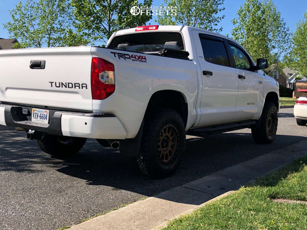 2017 Toyota Tundra with 18x9 25 Method Nv and 295/70R18 Nitto Ridge ...