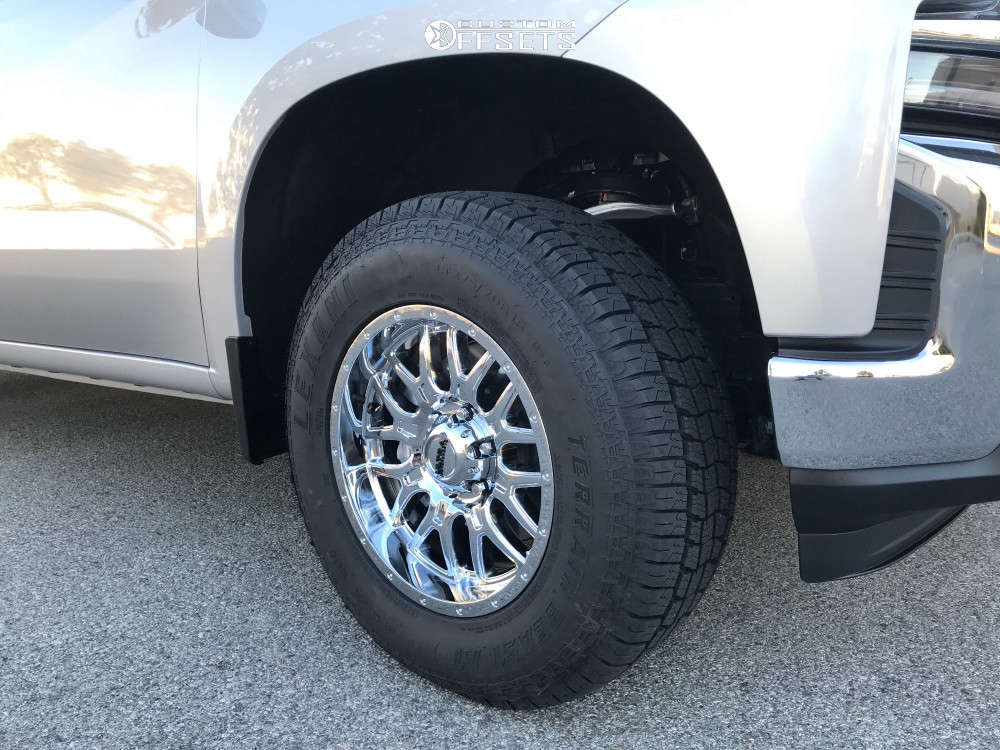2019 Chevrolet Silverado 1500 with 18x9 18 Ultra Hunter and 275/70R18 Lexani Terrain Beast At ...