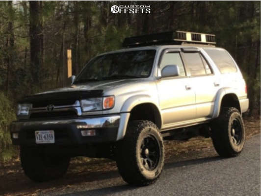 2002 Toyota 4Runner with 16x9 -12 Helo He878 and 285/75R16 Fierce ...