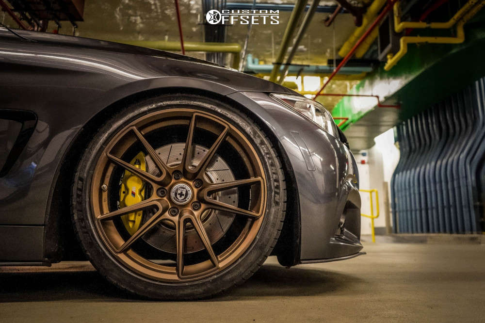 2016 BMW 435i XDrive Gran Coupe with 19x8.5 40 HRE Ff04 and 225/40R19 ...