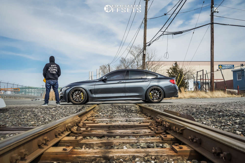 2016 BMW 435i XDrive Gran Coupe with 19x8.5 40 HRE Ff04 and 225/40R19 ...