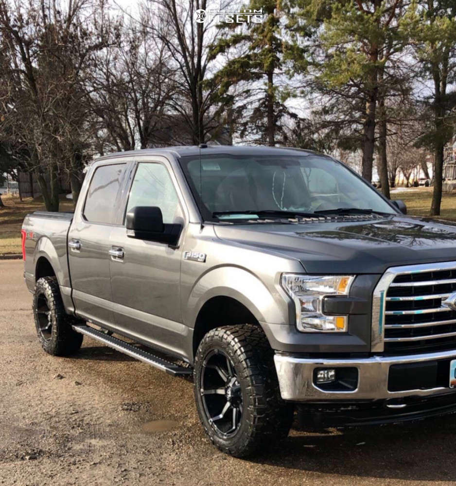 2017 Ford F-150 with 20x10 -12 Fuel Coupler and 285/55R20 Nitto Ridge ...