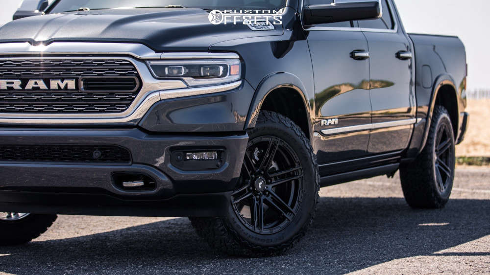 2019 Ram 1500 with 20x9 18 VenomRex Vr602 and 275/60R20 BFGoodrich All ...