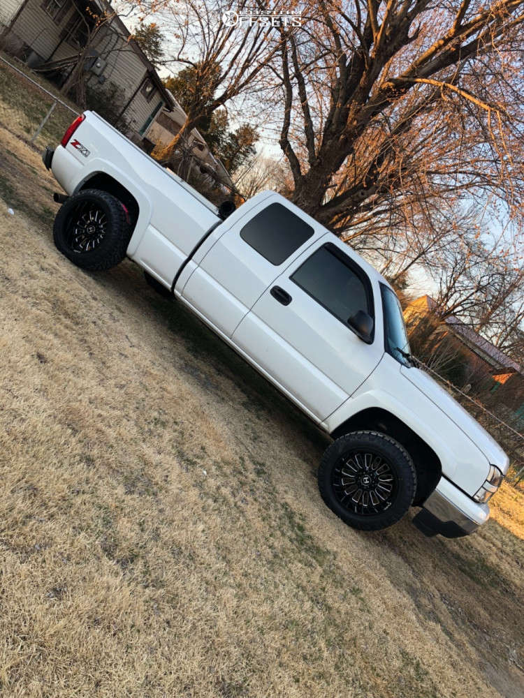 2006 Chevrolet Silverado 1500 with 20x12 -44 Hostile Fury and 305/50R20 ...