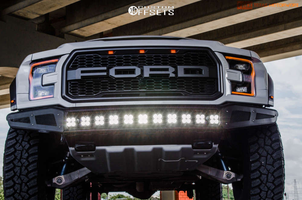 2018 Ford Raptor with 17x9 12 VenomRex Vr602 and 37/12.5R17 General ...