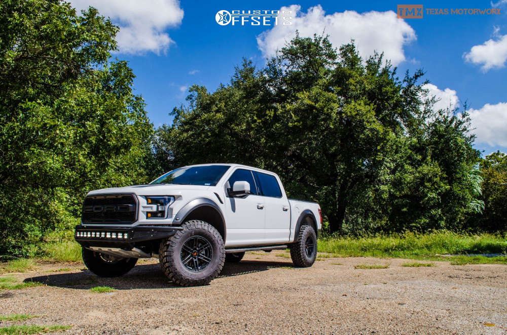 2018 Ford Raptor with 17x9 12 VenomRex Vr602 and 37/12.5R17 General ...