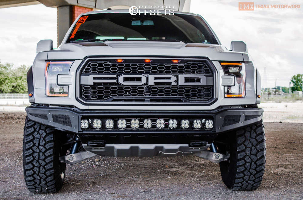 2018 Ford Raptor with 17x9 12 VenomRex Vr602 and 37/12.5R17 General ...