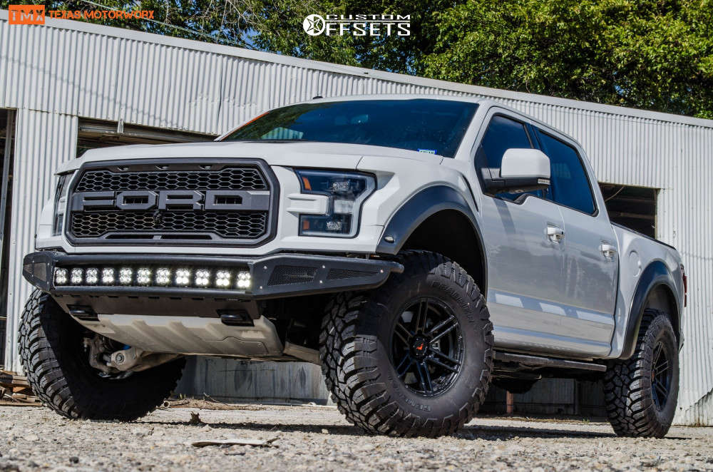 2018 Ford Raptor with 17x9 12 VenomRex Vr602 and 37/12.5R17 General ...
