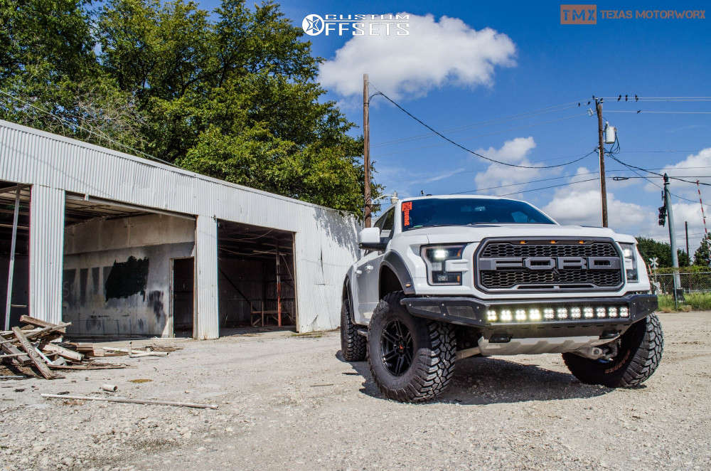 2018 Ford Raptor with 17x9 12 VenomRex Vr602 and 37/12.5R17 General ...