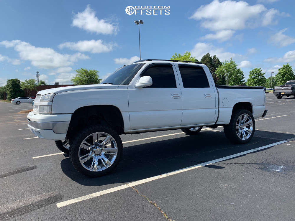 2005 Chevrolet Silverado 1500 with 24x10 30 Factory Reproductions FR47 ...