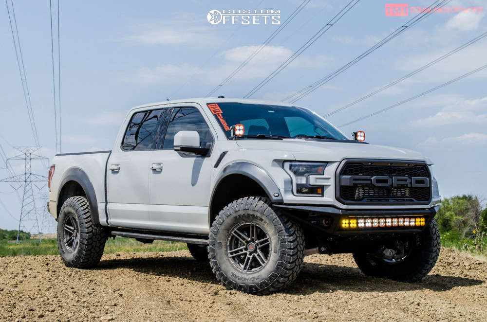 2018 Ford Raptor with 17x9 12 VenomRex Vr602 and 37/12.5R17 General ...
