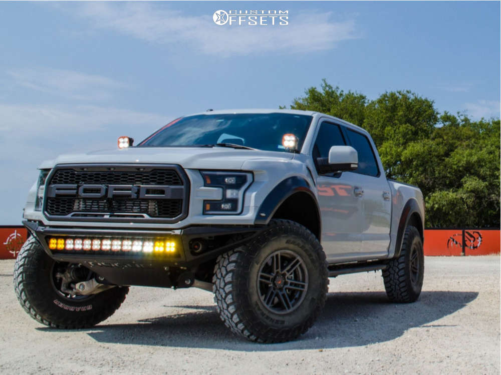 2018 Ford Raptor with 17x9 12 VenomRex Vr602 and 37/12.5R17 General ...
