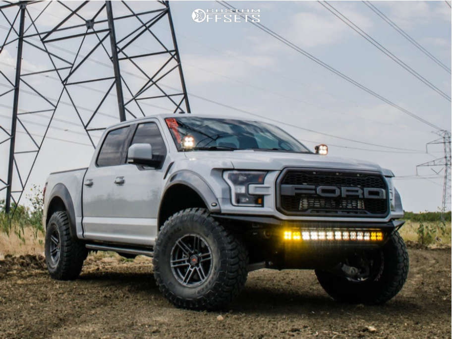 2018 Ford Raptor with 17x9 12 VenomRex Vr602 and 37/12.5R17 General ...