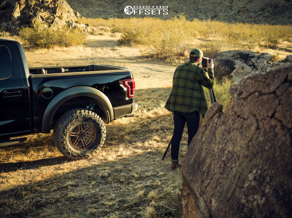 2018 Ford Raptor with 17x9 12 VenomRex Vr602 and 37/12.5R17 BFGoodrich ...