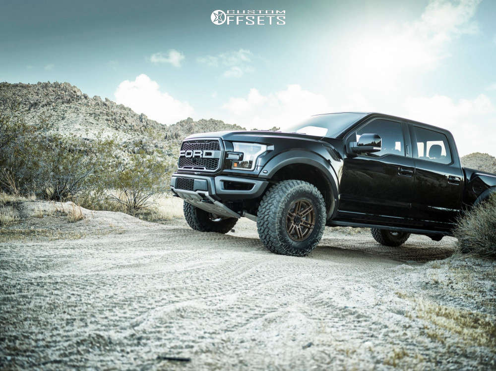 2018 Ford Raptor with 17x9 12 VenomRex Vr602 and 37/12.5R17 BFGoodrich ...