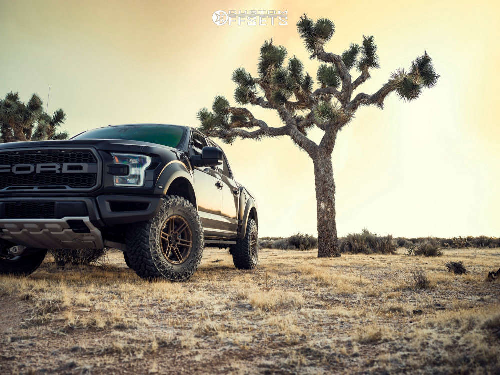 2018 Ford Raptor with 17x9 12 VenomRex Vr602 and 37/12.5R17 BFGoodrich ...